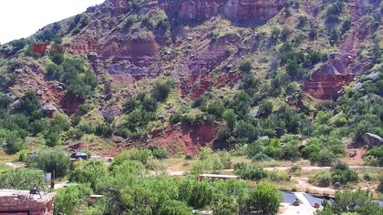 Palo Duro Canyon State Park, Teksasas (USA) - kameros, kamera
