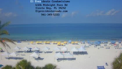 Sarasota - Siesta Key - Crescent Beach, Florida (USA) - Cámaras web, webcam