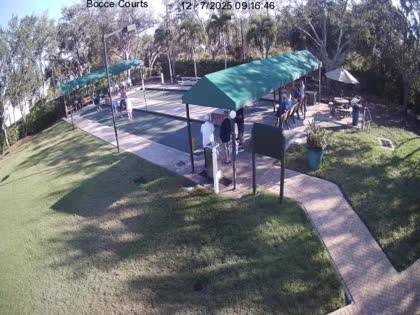Bonita Springs - Pelican Landing - Bocce courts, Florida (USA) - Webcams