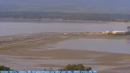 Comox - Goose Spit, Kanada - Webcams