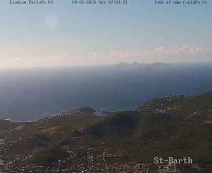 Pic Paradis - Vista panoramica, Saint-Martin - Webcams